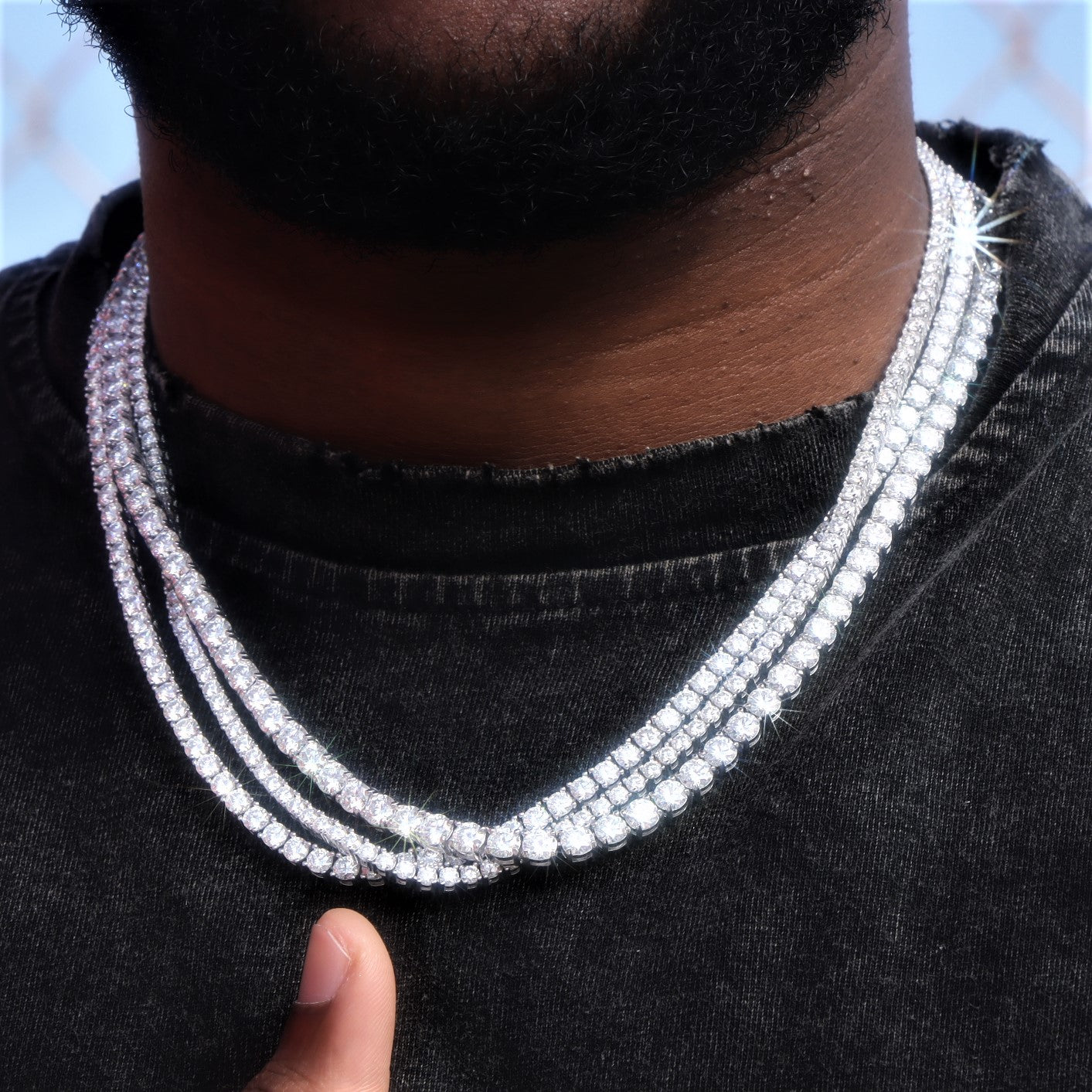 Tennis Chains – GHETLUXE