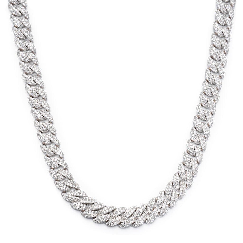 10mm Diamond Cuban Chain – GHETLUXE