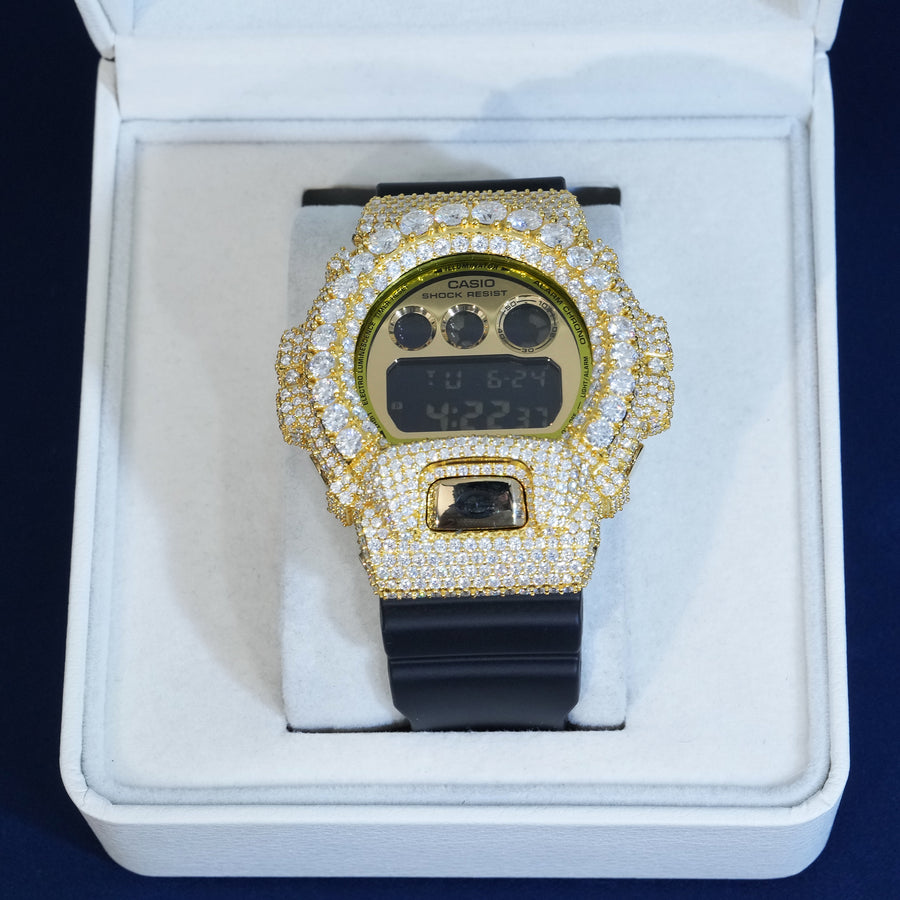 Moissanite GM6900 Custom Watch – Original Watch Included – GHETLUXE
